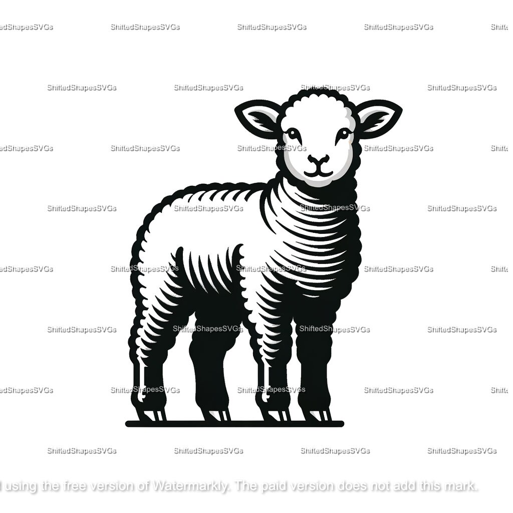 Lamb SVG Bundle - Etsy