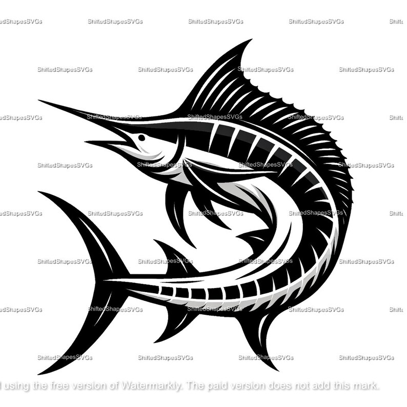 Marlin SVG Bundle - Etsy
