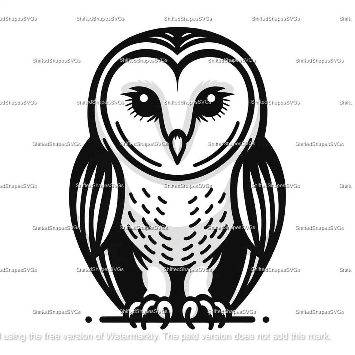 Barn Owl SVG Bundle - Etsy