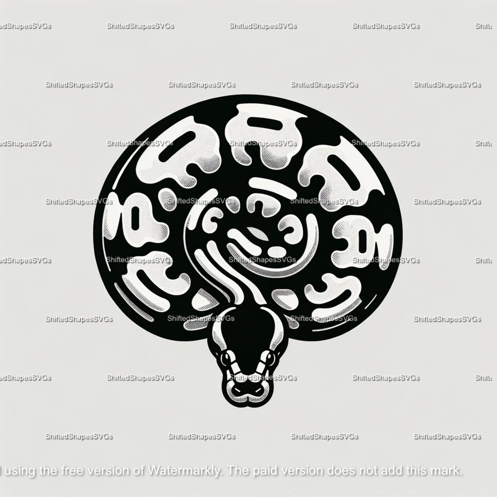 Ball Python SVG Bundle - Etsy