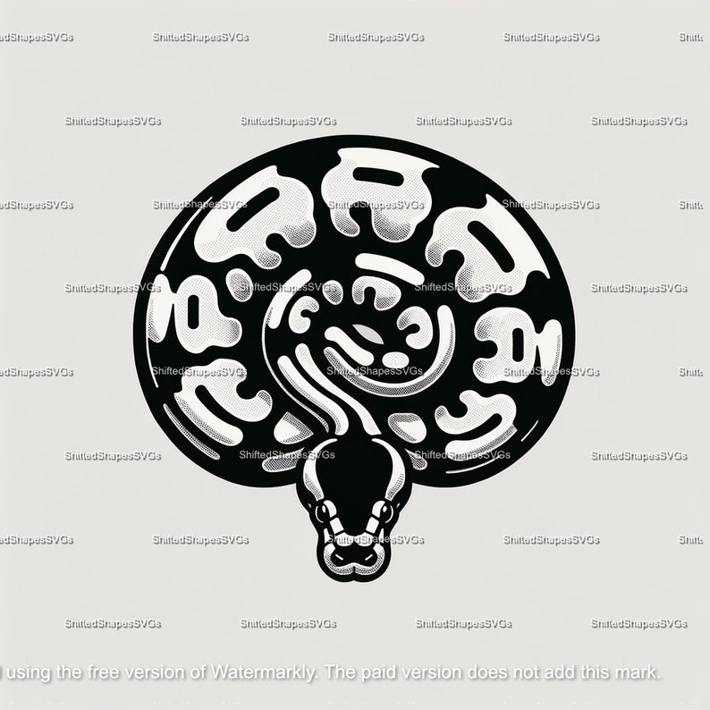 Ball Python SVG Bundle - Etsy