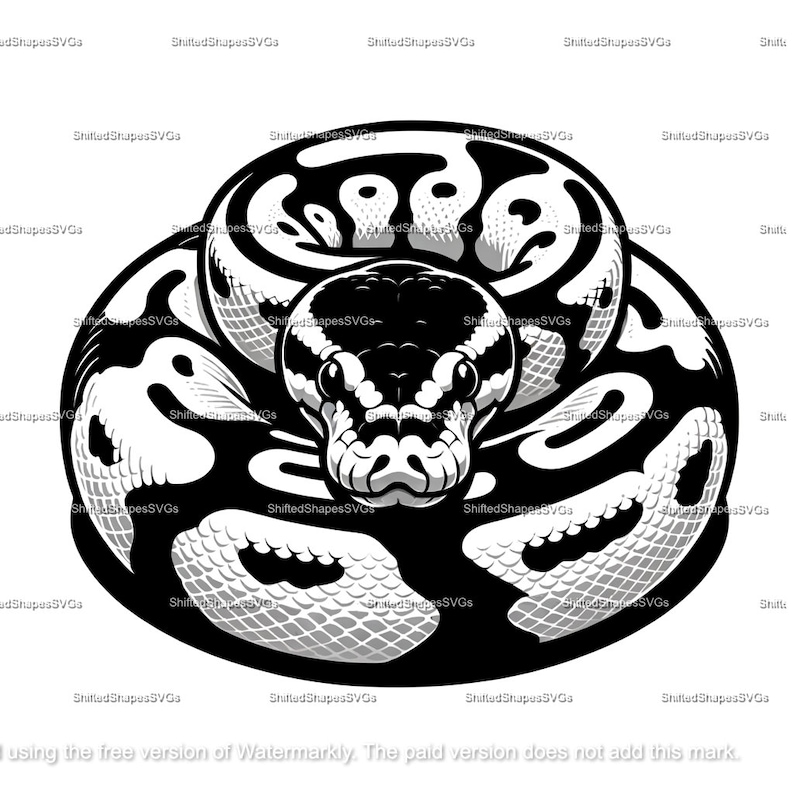 Ball Python SVG Bundle - Etsy