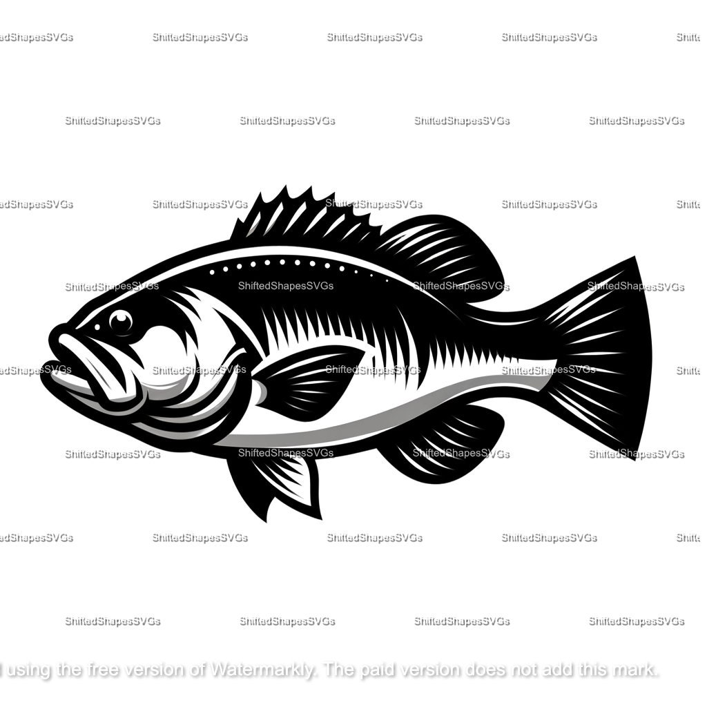 Largemouth Bass SVG Bundle - Etsy