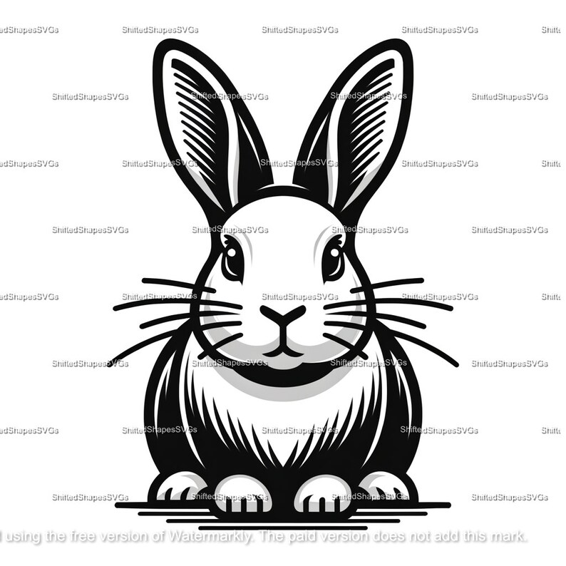 Rabbit SVG Bundle - Etsy