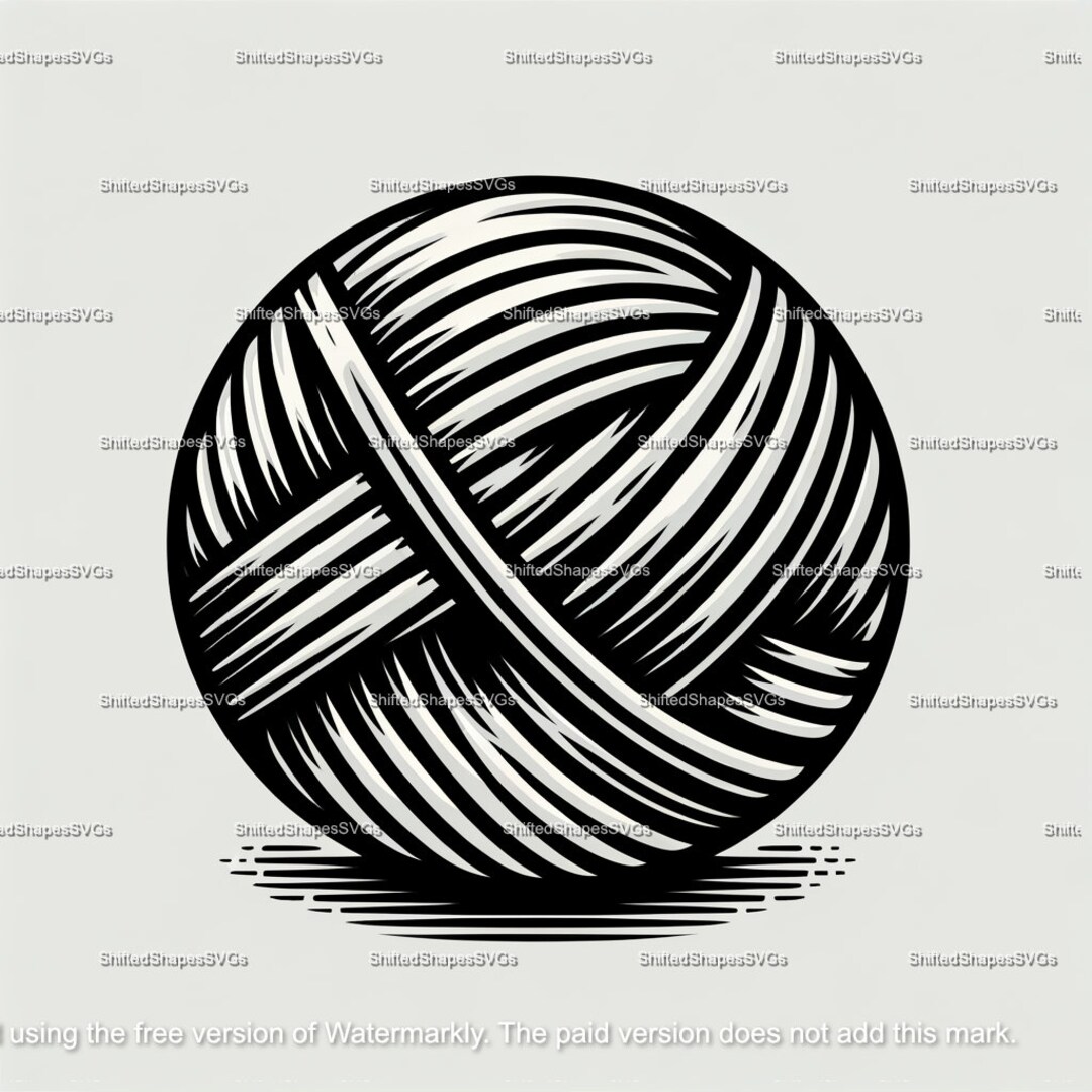 Ball of Yarn SVG Bundle - Etsy