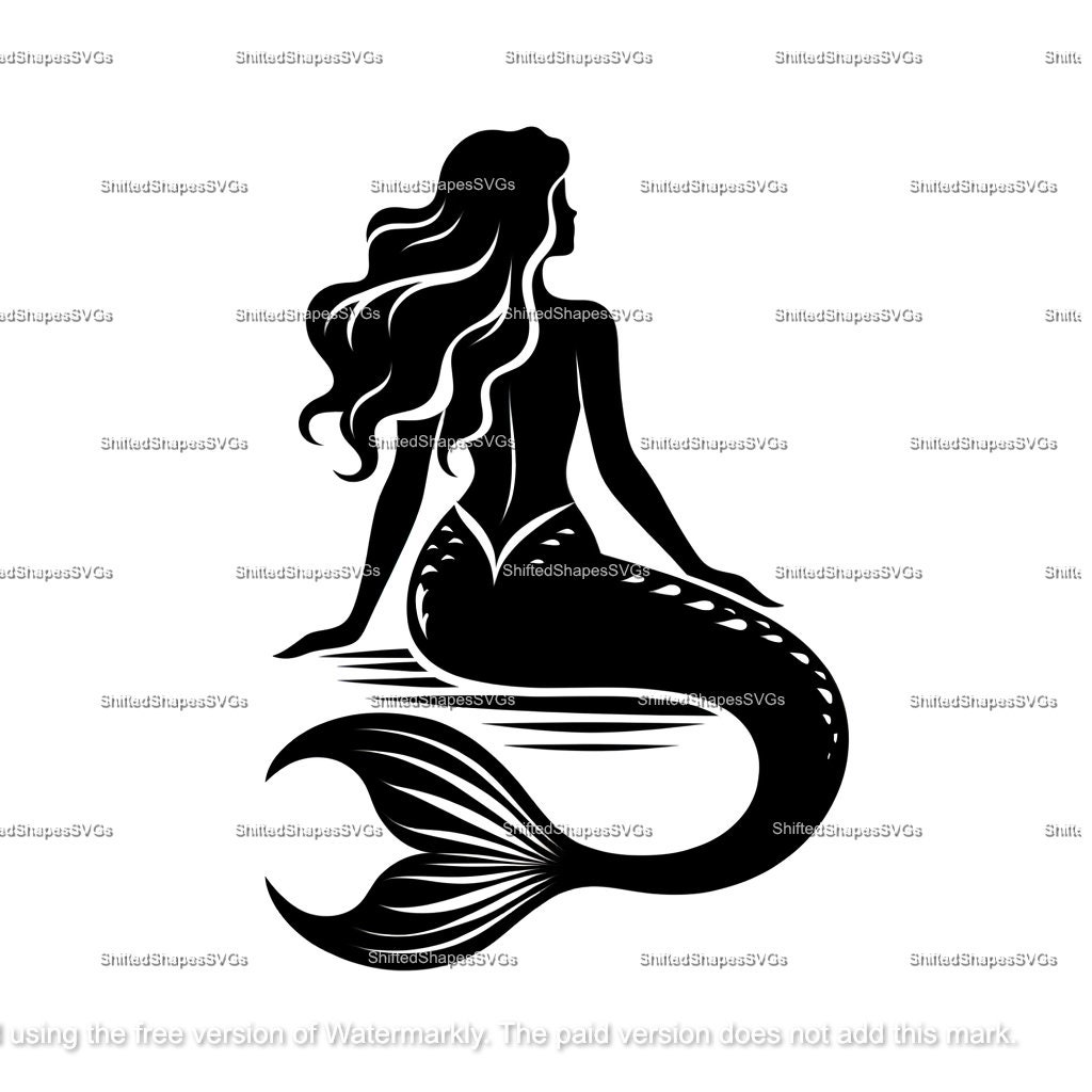 Mermaid SVG Bundle - Etsy