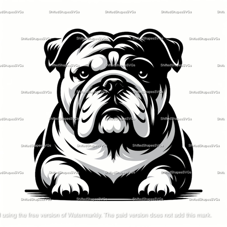 Bulldog SVG Bundle - Etsy