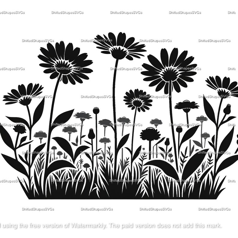 Daisies SVG Bundle - Etsy