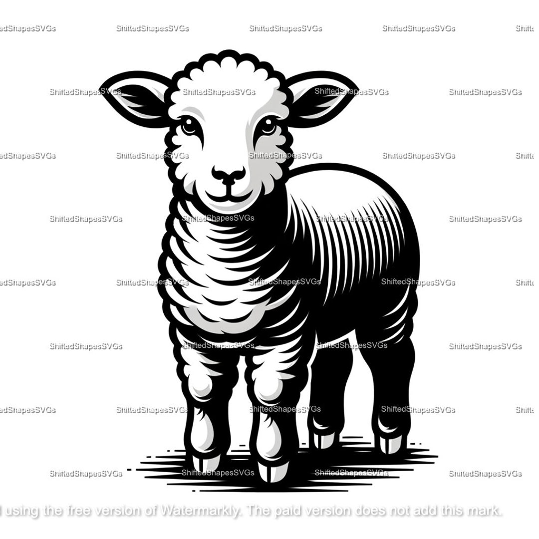 Lamb SVG Bundle - Etsy