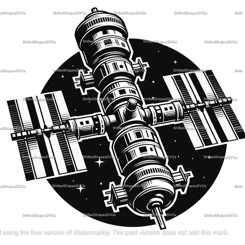 Space Station SVG Bundle - Etsy