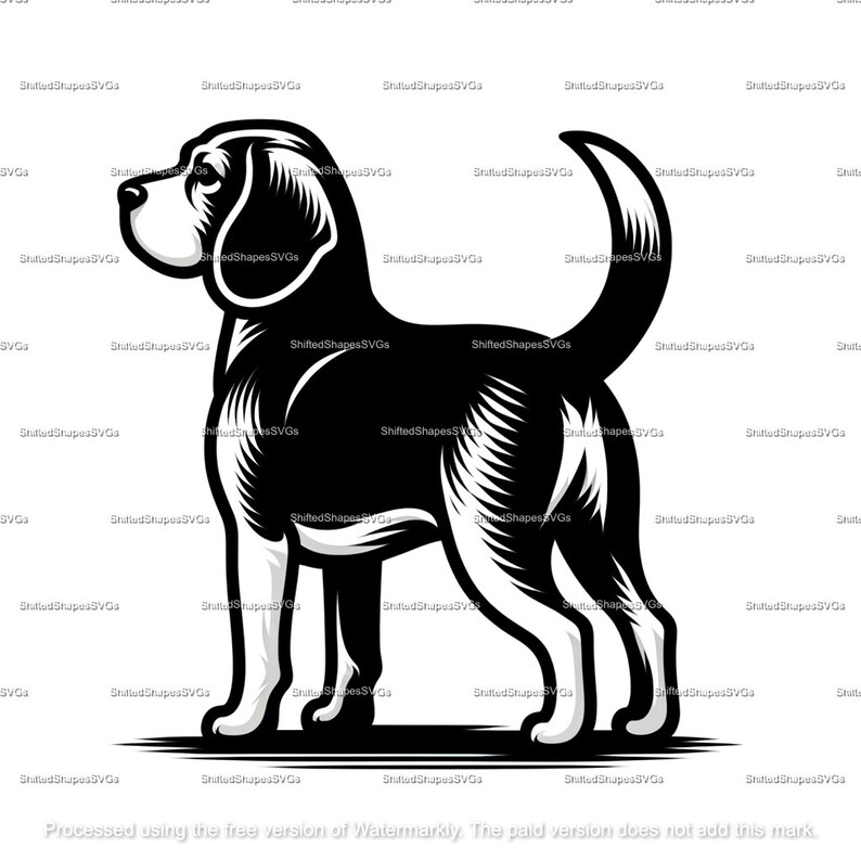 Beagle SVG Bundle 5 Unique Designs for Crafting and DIY Projects ...