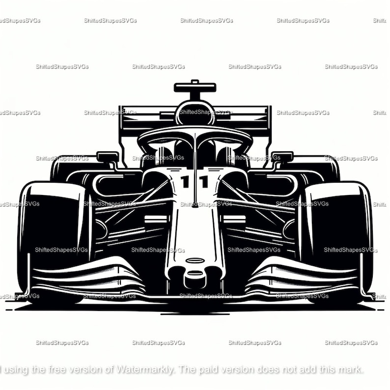 Formula 1 Car SVG Bundle - Etsy