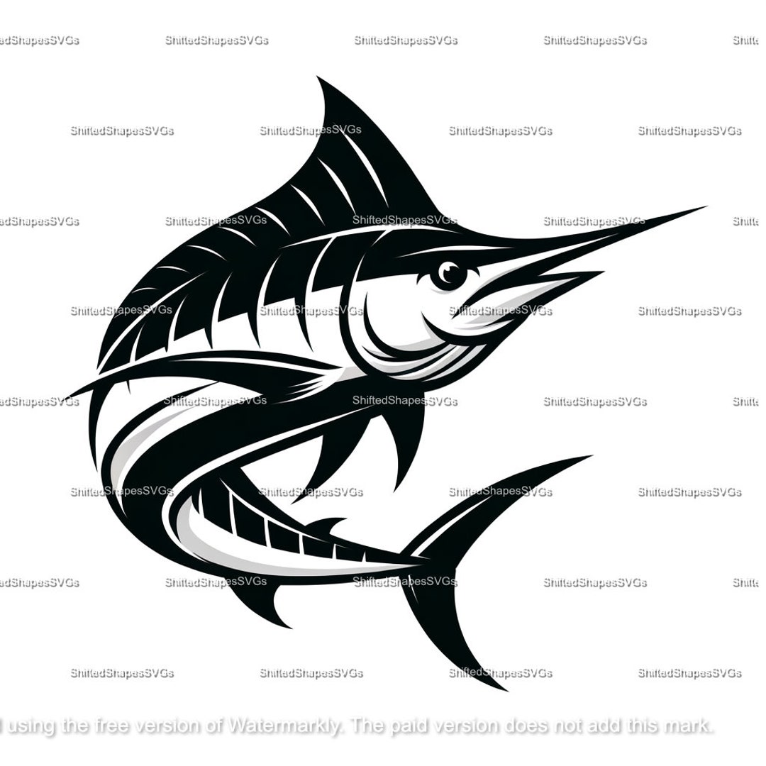 Marlin SVG Bundle - Etsy