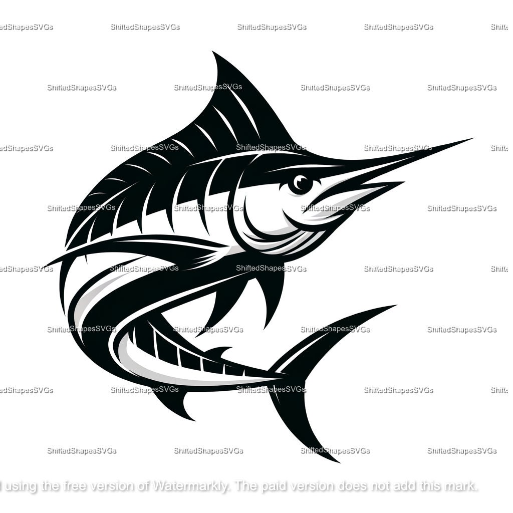 Marlin SVG Bundle - Etsy