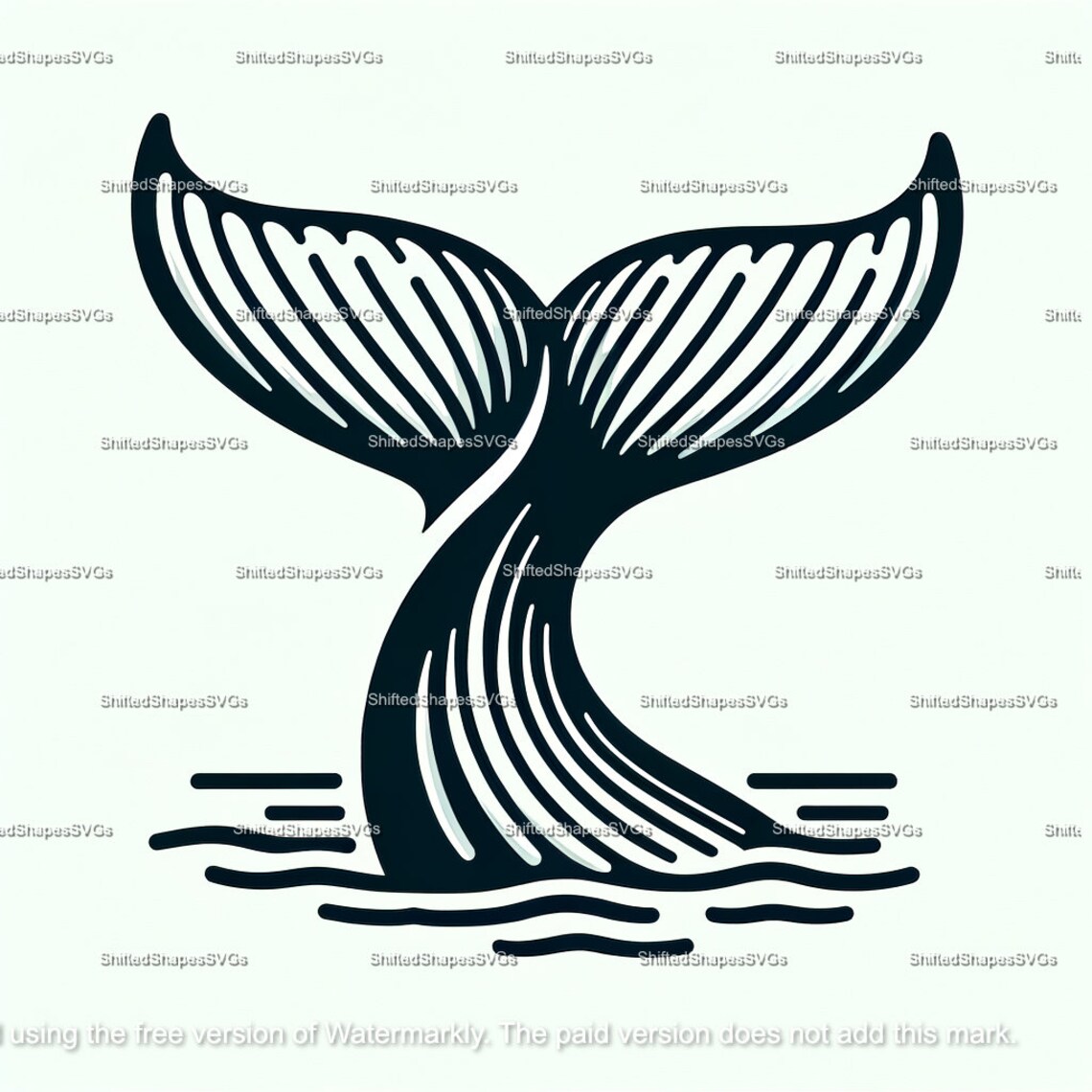 Whale Tail SVG Bundle - Etsy