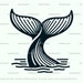 Whale Tail SVG Bundle - Etsy