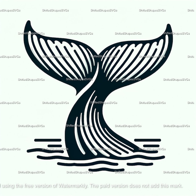 Whale Tail SVG Bundle - Etsy