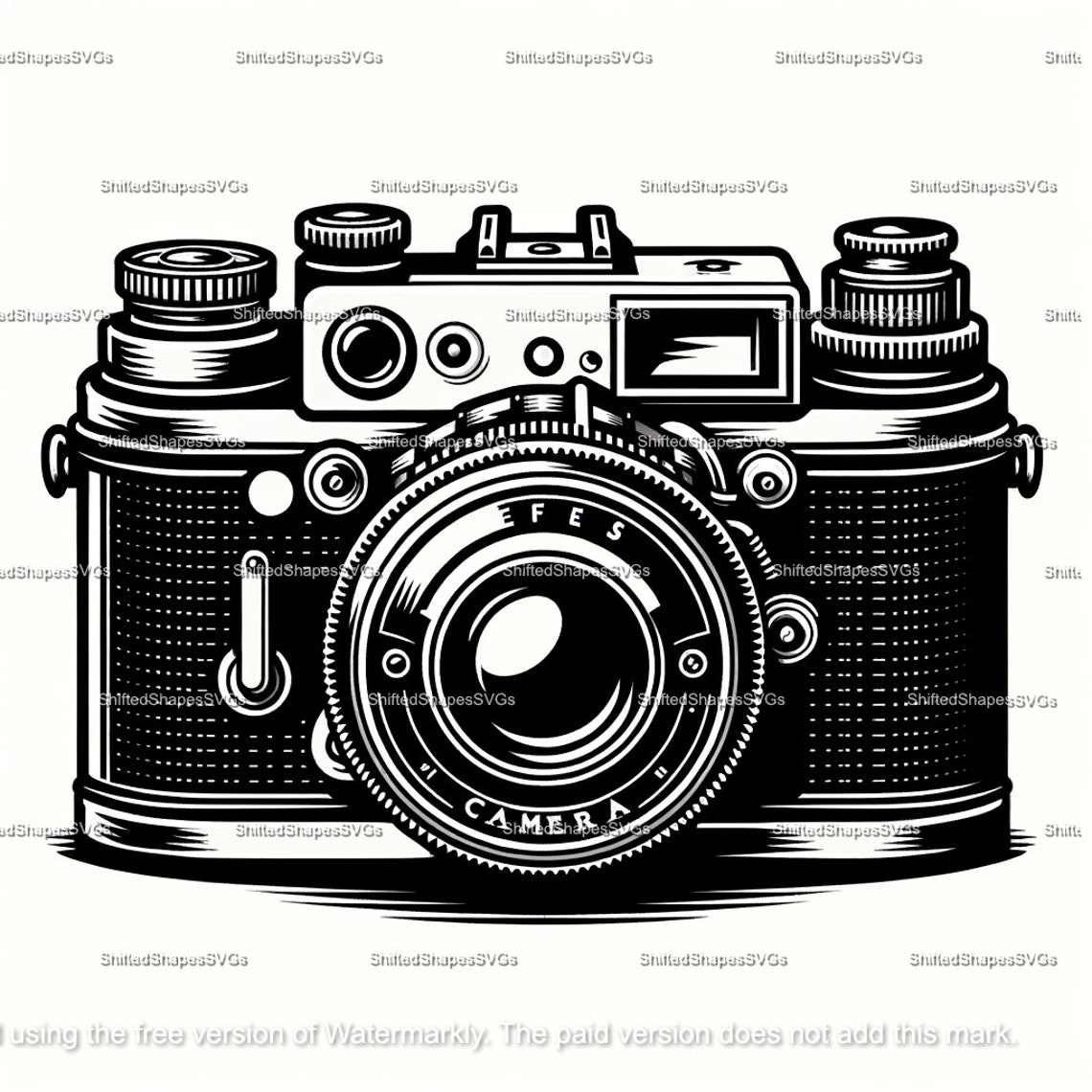 Vintage Camera SVG Bundle - Etsy