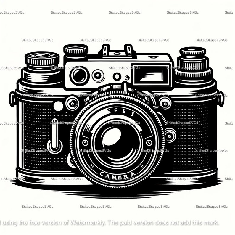 Vintage Camera SVG Bundle - Etsy