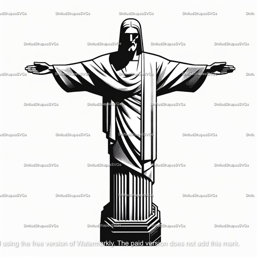 Christ the Redeemer SVG Bundle - Etsy