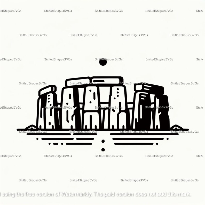 Stonehenge SVG Bundle - Etsy
