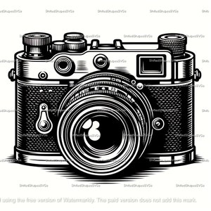 Vintage Camera SVG Bundle - Etsy