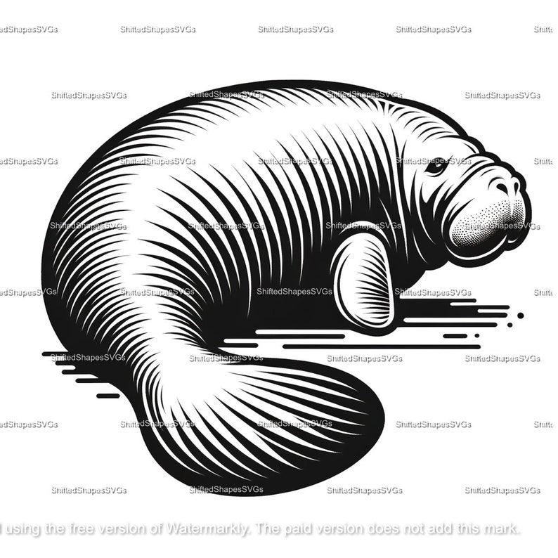 Manatee SVG Bundle - Etsy
