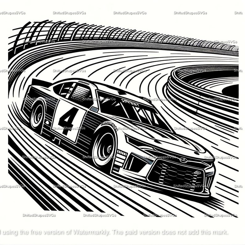 NASCAR Racing SVG Bundle - Etsy