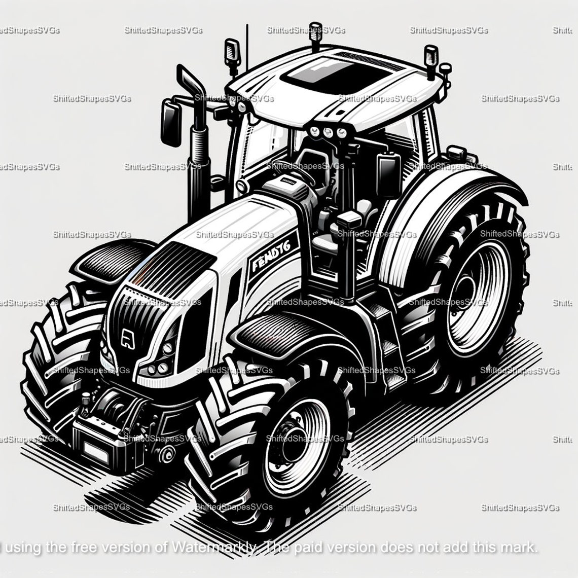 Fendt 516 Vario Tractor SVG Bundle - Etsy