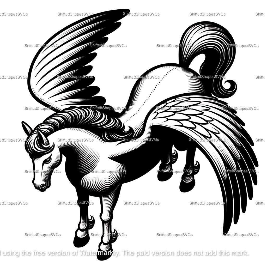 Pegasus SVG Bundle - Etsy