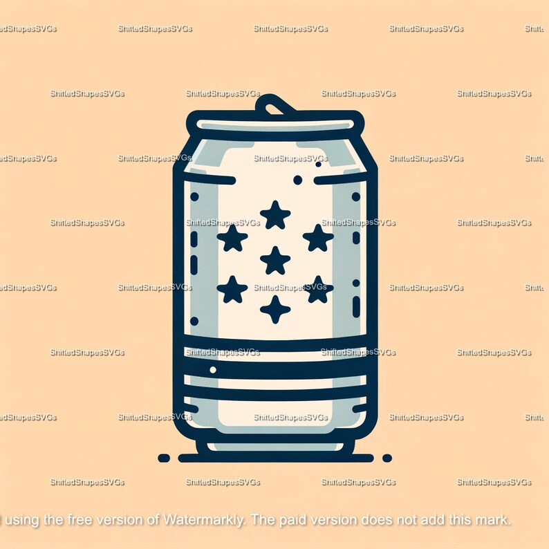 Beer Can SVG Bundle - Etsy