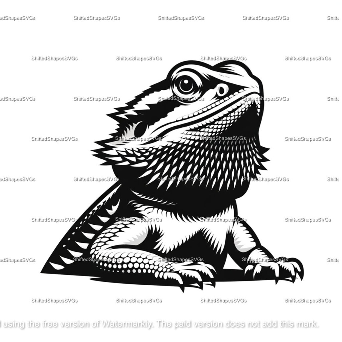 Bearded Dragon SVG Bundle - Etsy