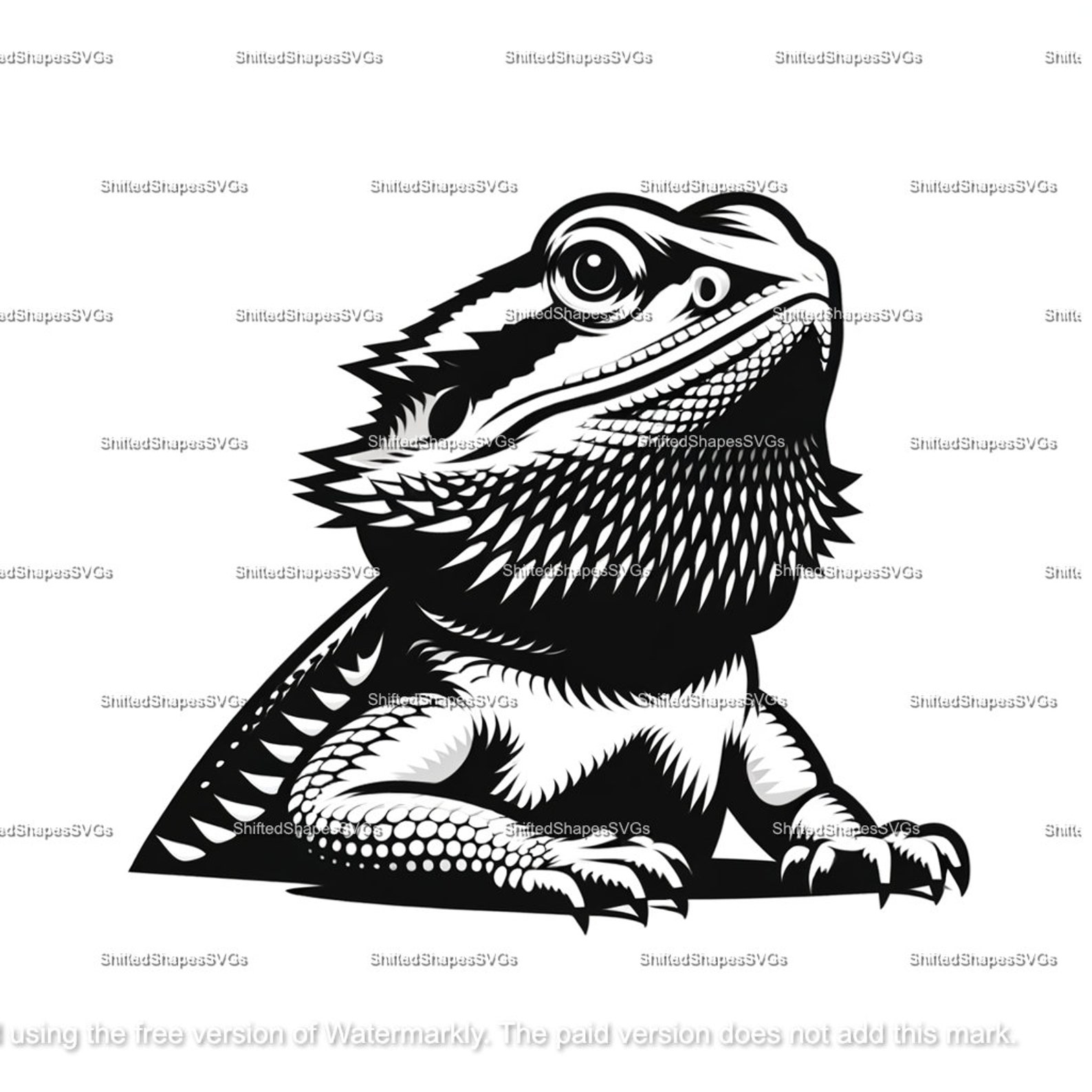 Bearded Dragon SVG Bundle - Etsy