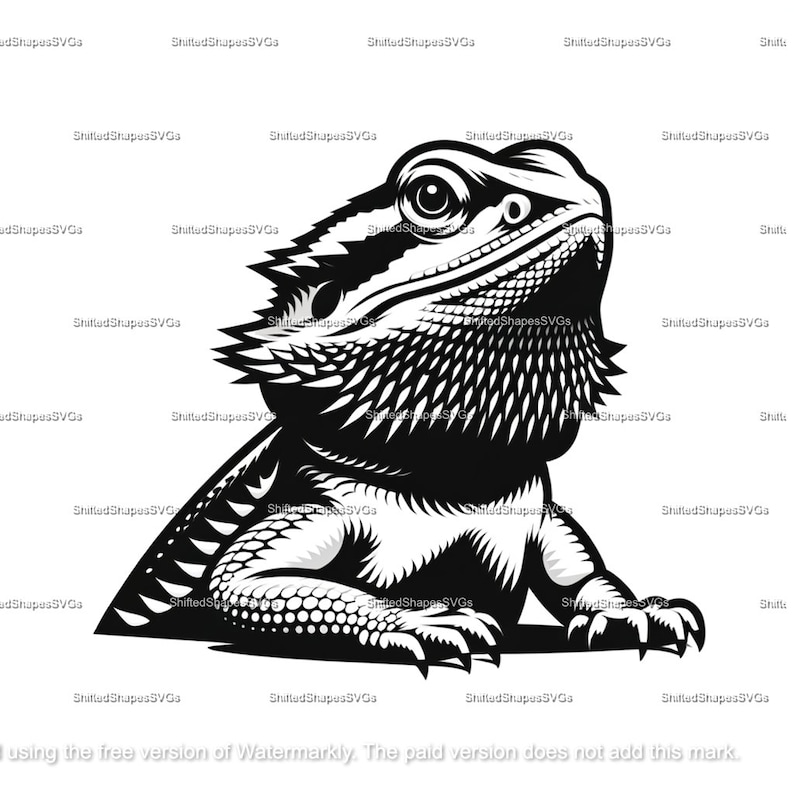 Bearded Dragon SVG Bundle - Etsy