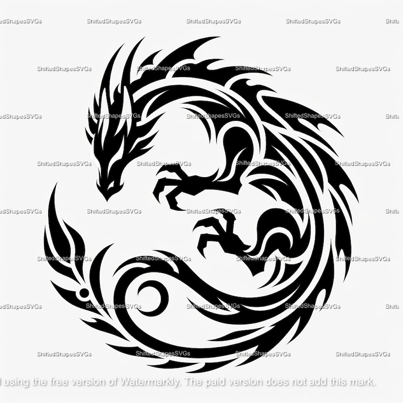Dragon SVG Bundle - Etsy