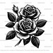 Roses SVG Bundle - Etsy