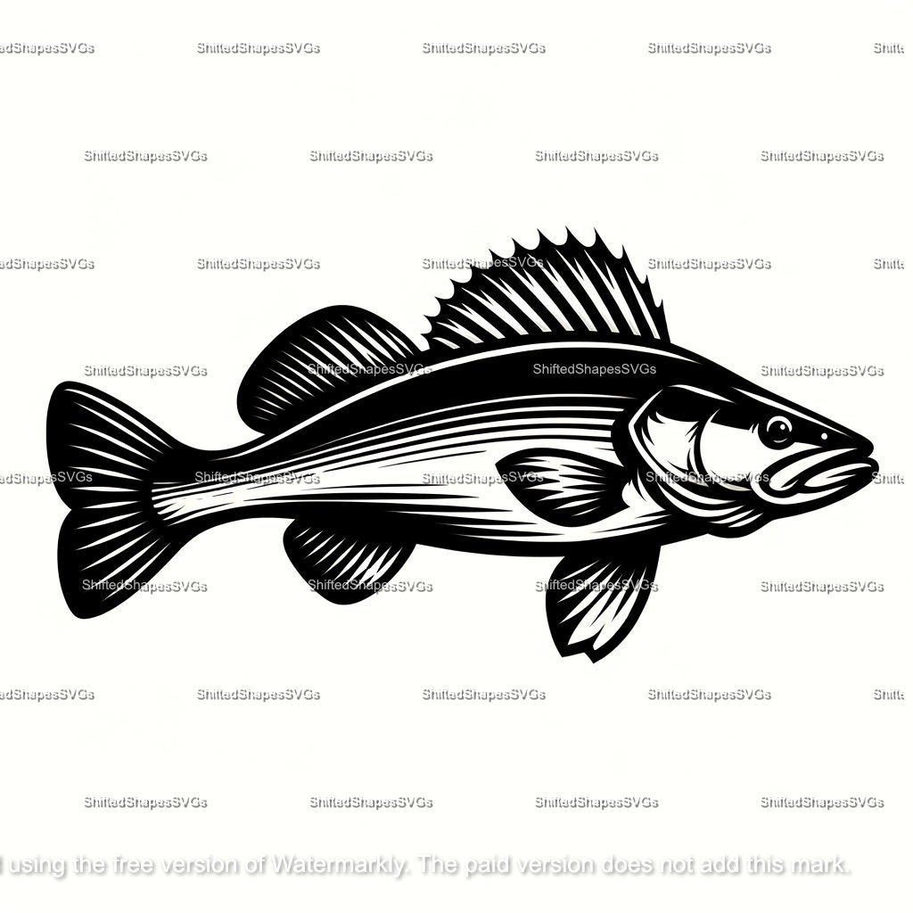 Walleye SVG Bundle - Etsy