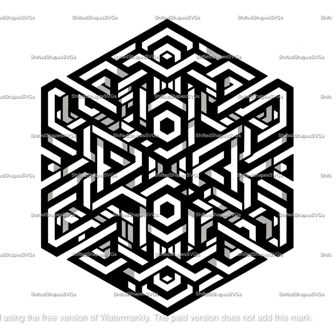 Geometric Pattern SVG Bundle - Etsy