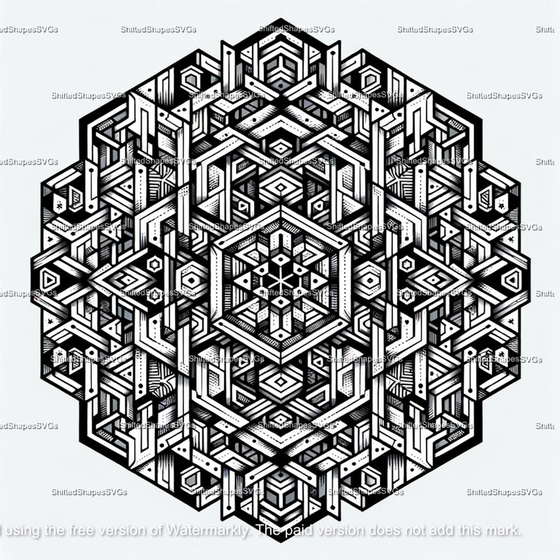 Geometric Pattern SVG Bundle - Etsy