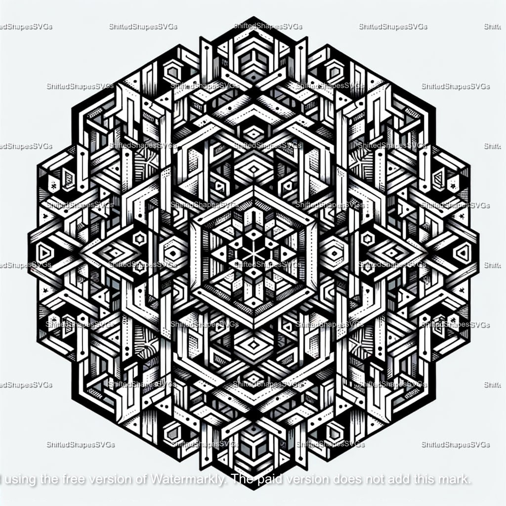 Geometric Pattern SVG Bundle - Etsy