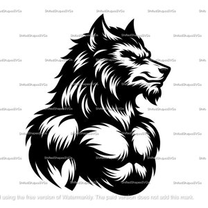 Werewolf SVG Bundle - Etsy