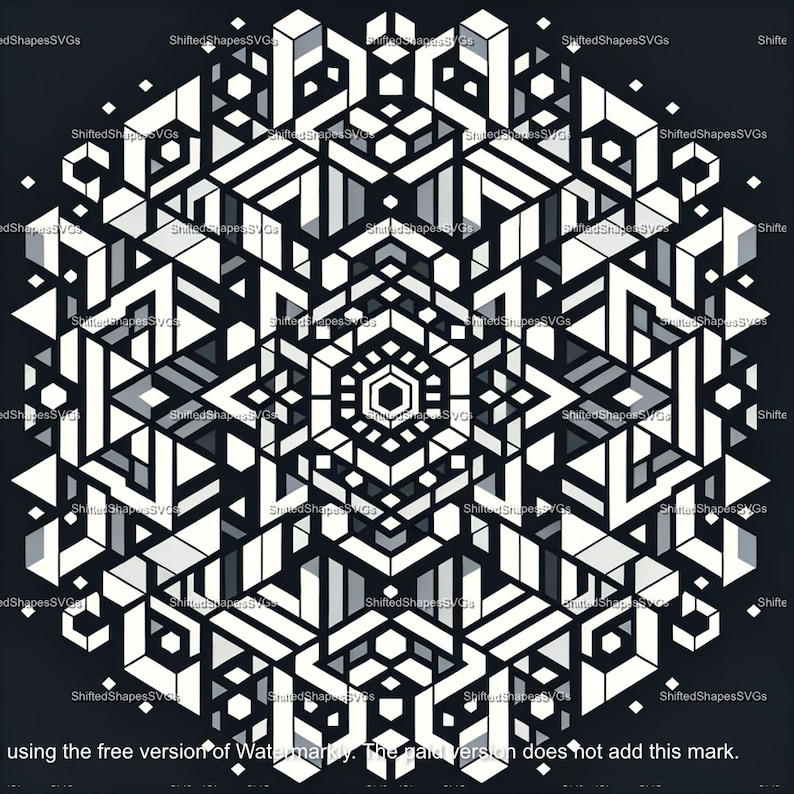 Geometric Pattern SVG Bundle - Etsy