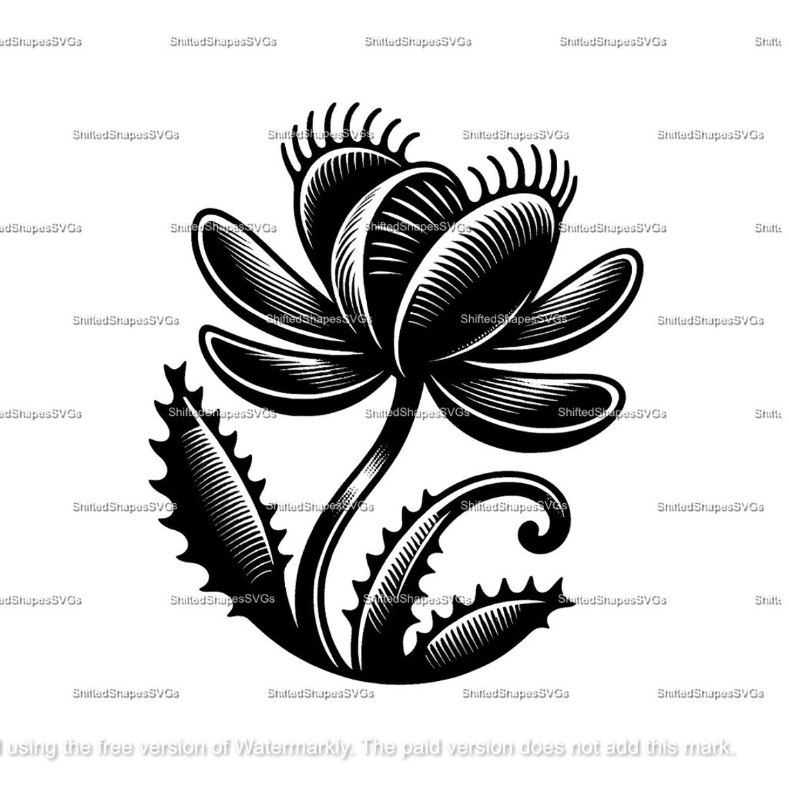 Venus Flytrap SVG Bundle - Etsy