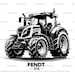 Fendt 516 Vario Tractor SVG Bundle - Etsy