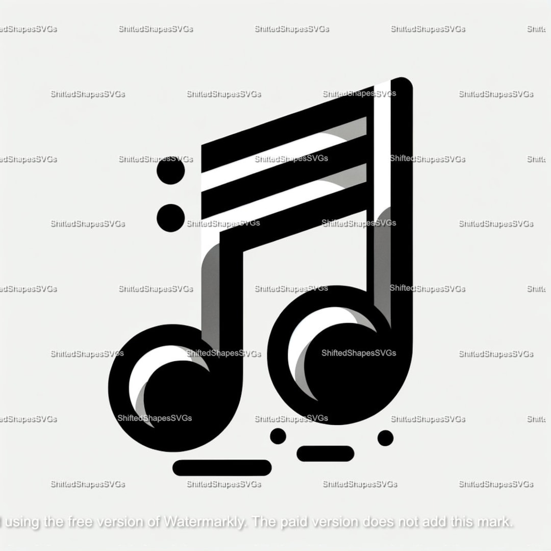 Musical Note SVG Bundle - Etsy