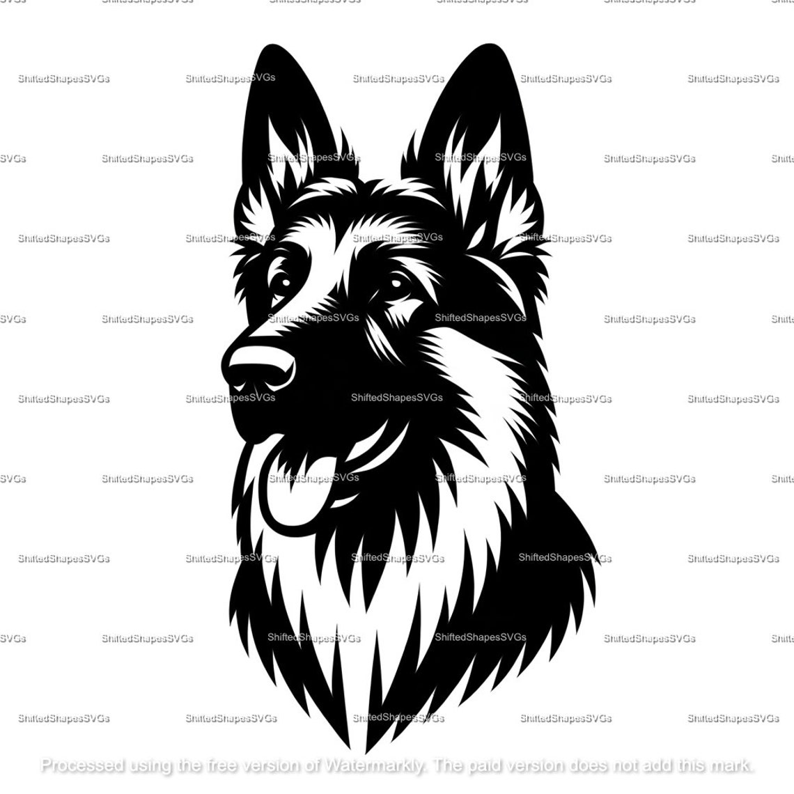 German Shepherd SVG Collection - Etsy