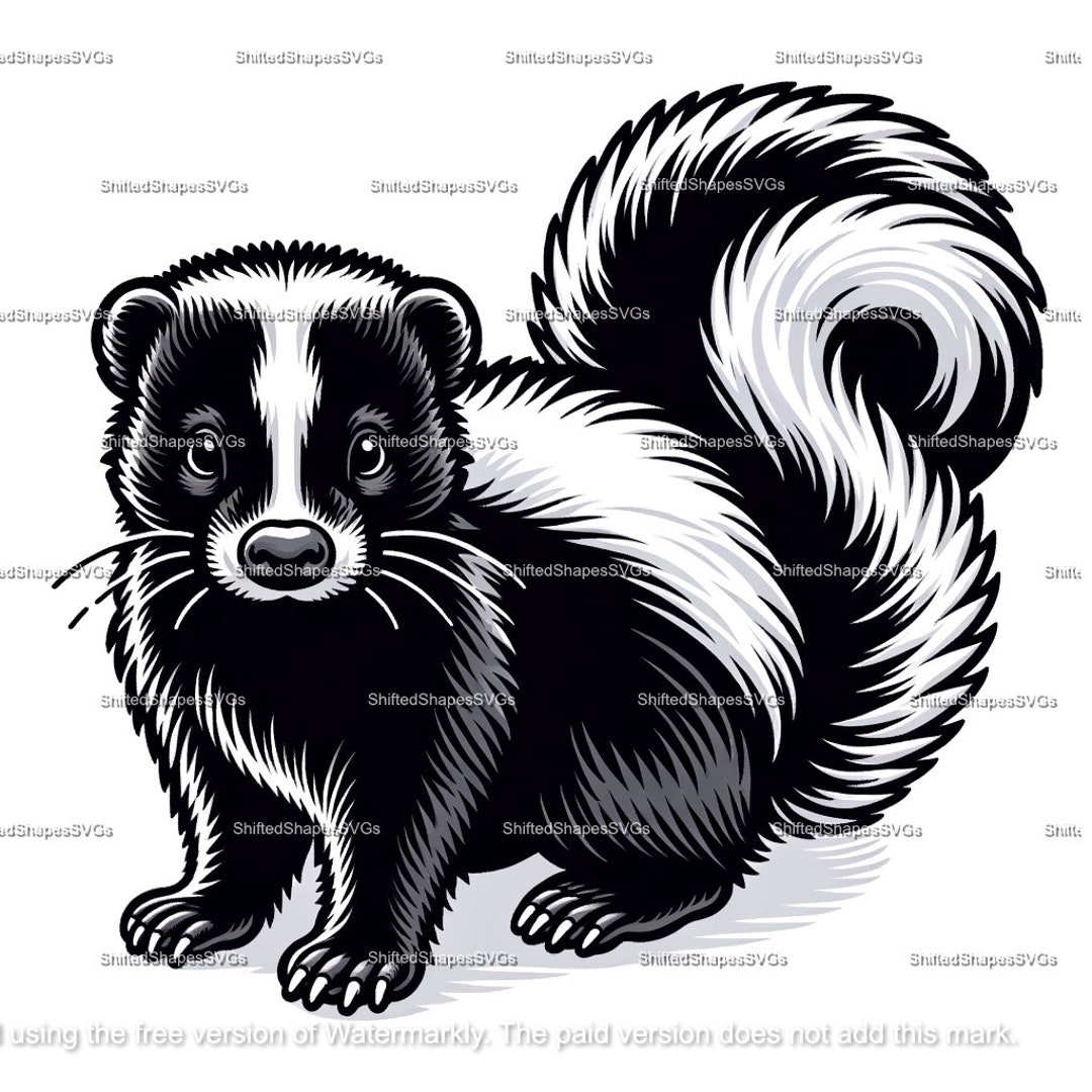 Skunk SVG Bundle - Etsy