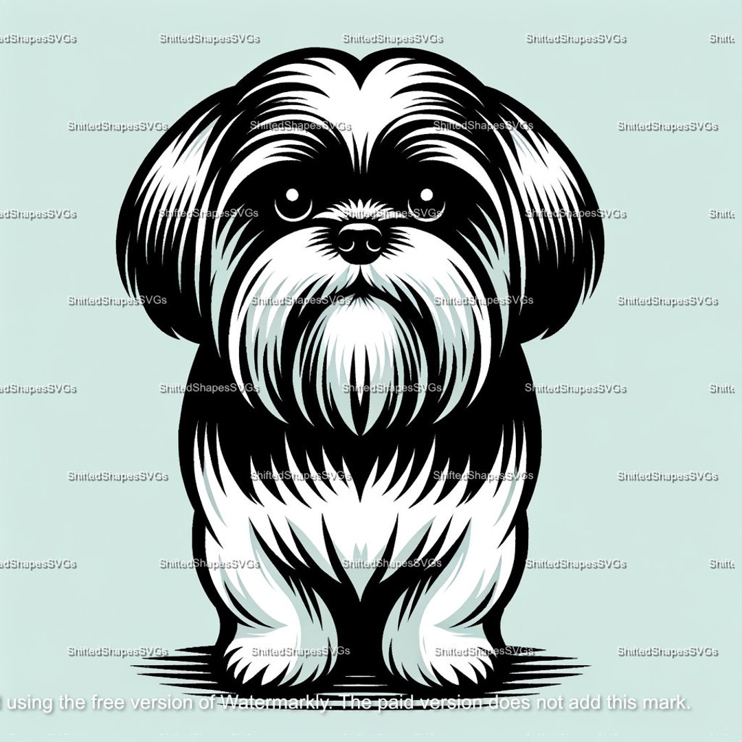 Shih Tzu SVG Bundle - Etsy