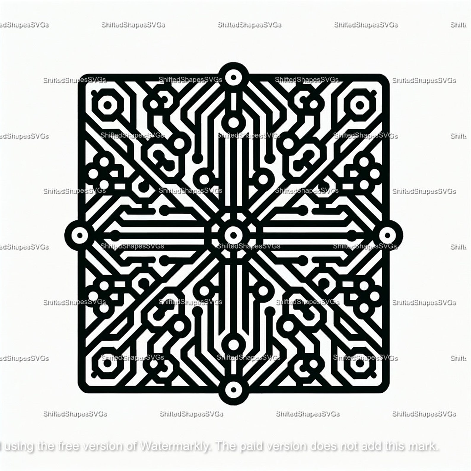 Tech Lover's Dream: Circuit Board Pattern SVG Bundle - Etsy