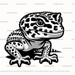 Leopard Gecko SVG Bundle - Etsy